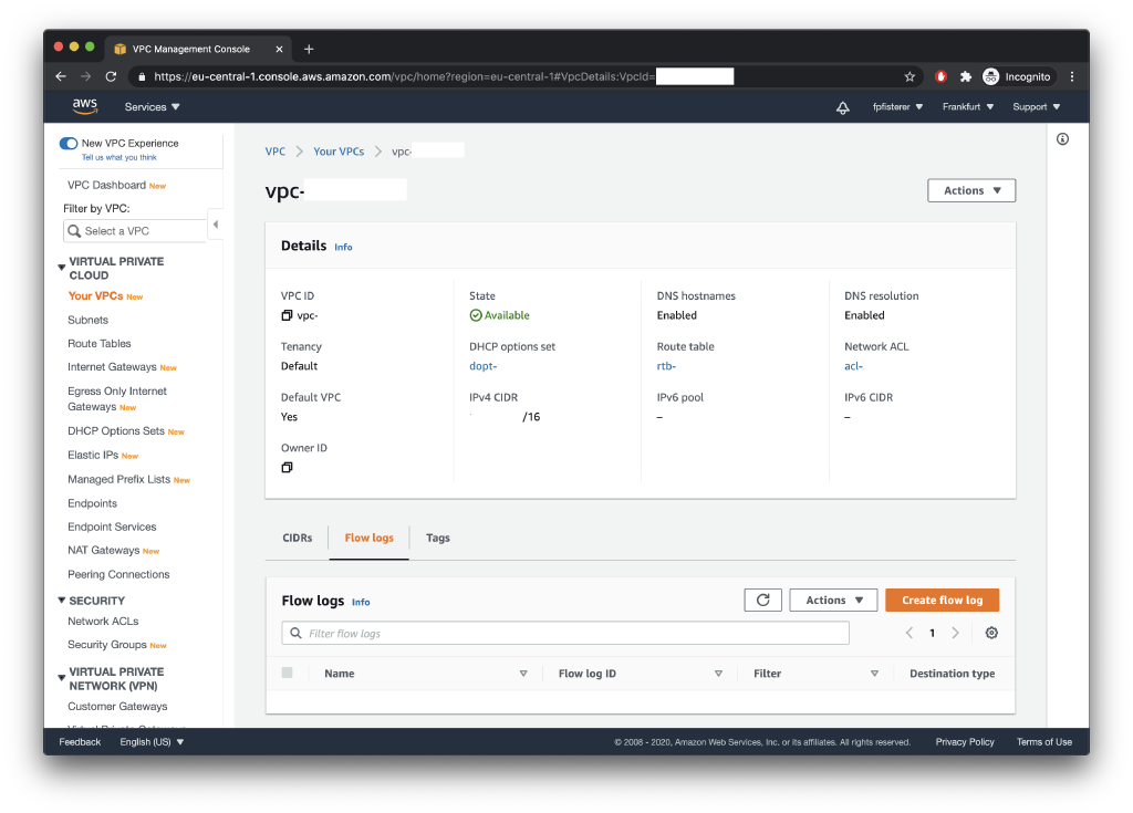Visualizing AWS VPC Flow Logs in a Graph · Florian Pfisterer's Blog